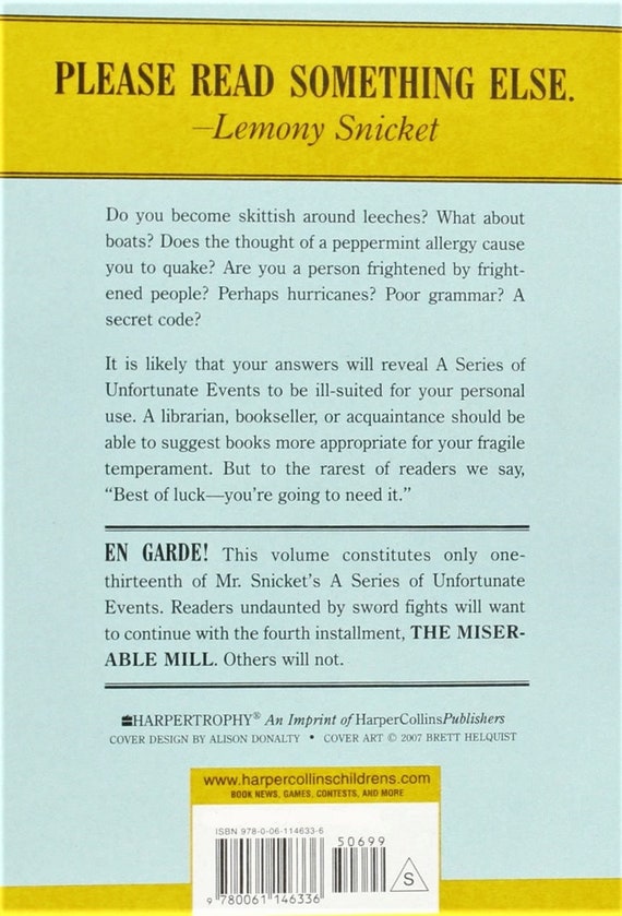 The Wide Window Book Cover