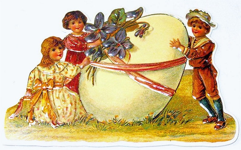 Gorgeous Victorian Easter Greeting /note Card S lot of 3 - Etsy