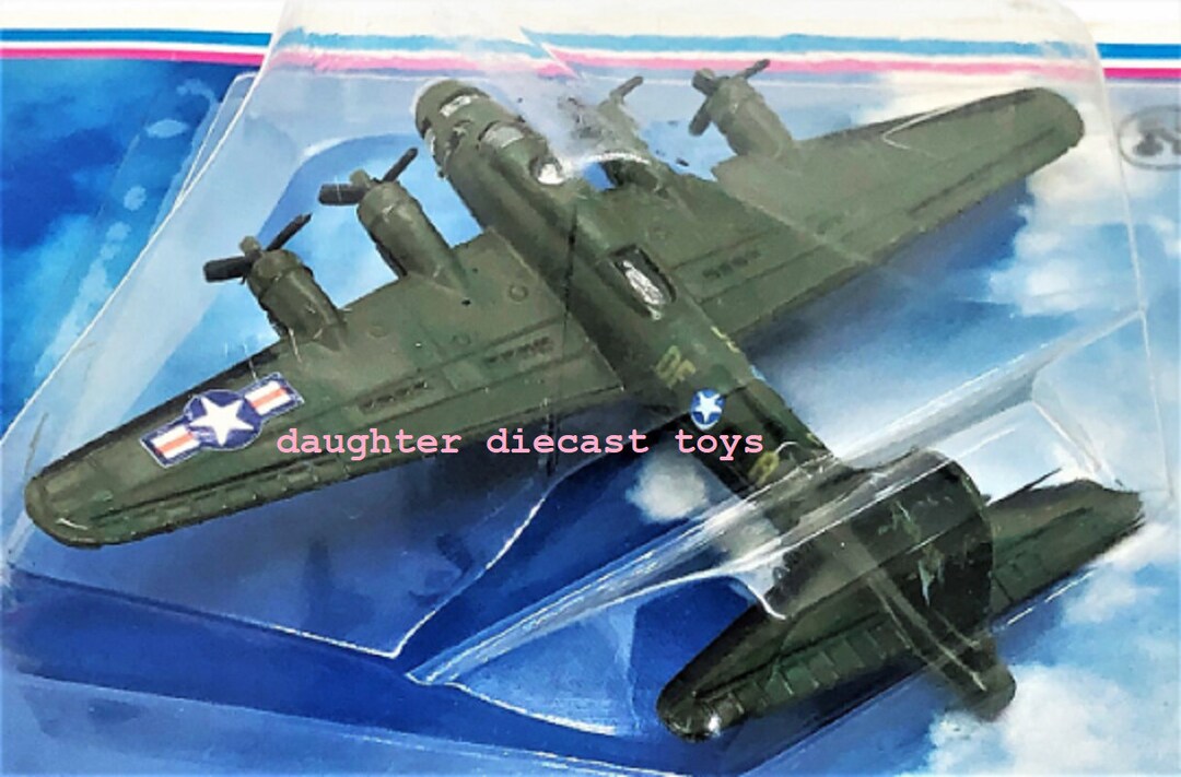 Vintage Boeing B-17 BOMBER Diecast Metal Airplane Mint - Etsy