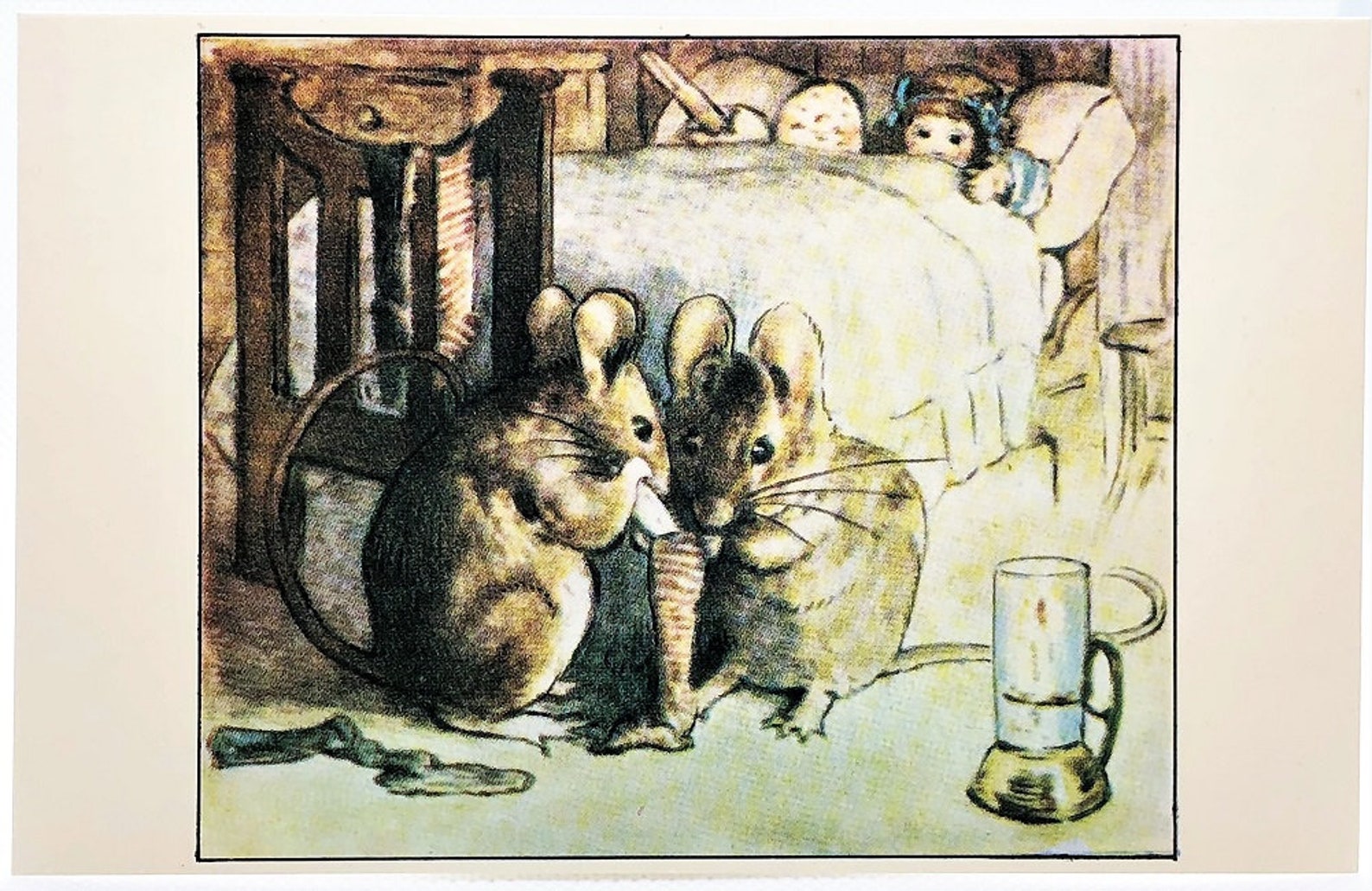 Vintage Beatrix Potter Postcard Tale of TWO BAD MICE 1902 - Etsy