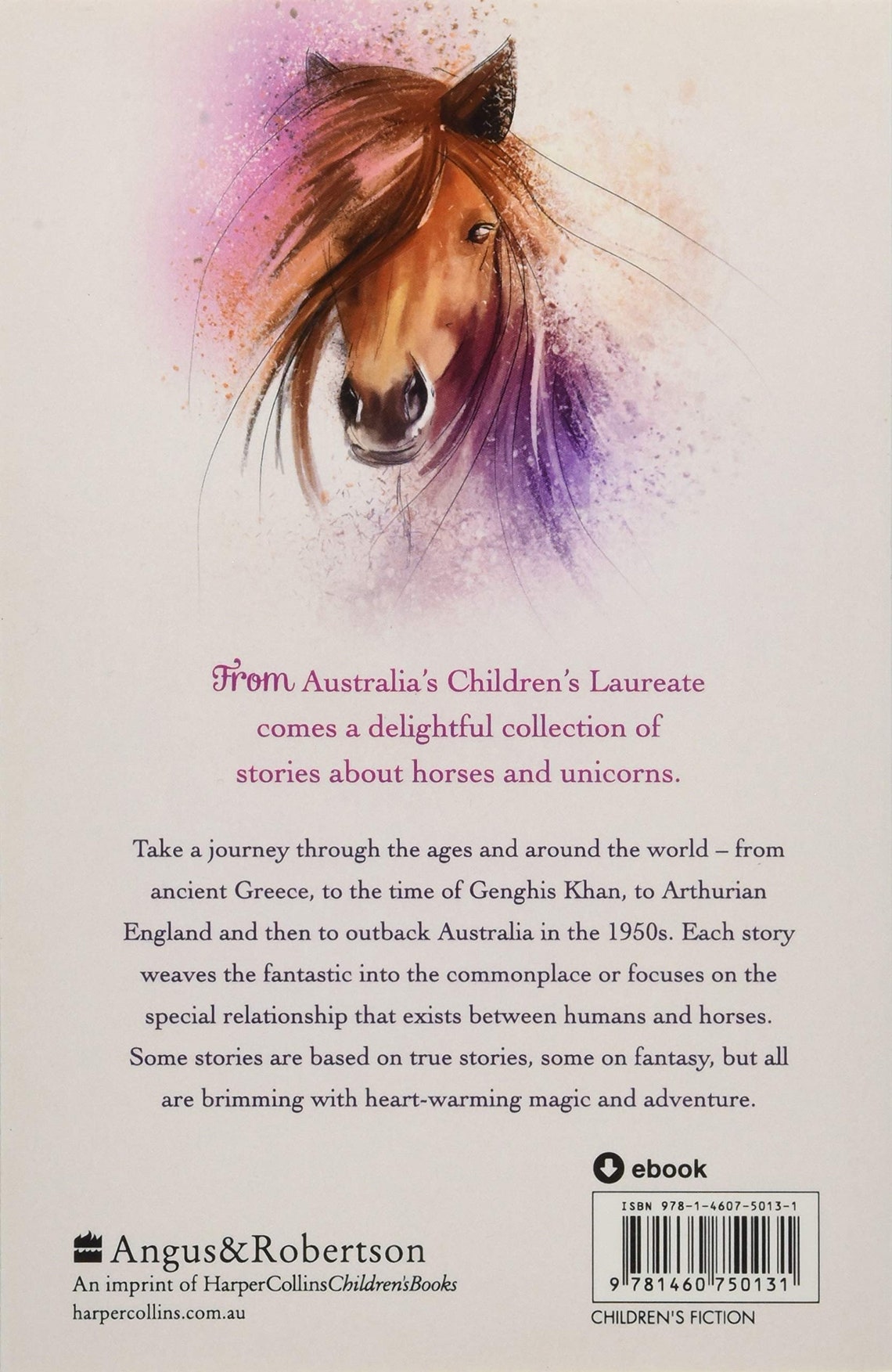 The Book of HORSES and UNICORNS by Jackie French Pristine | Etsy