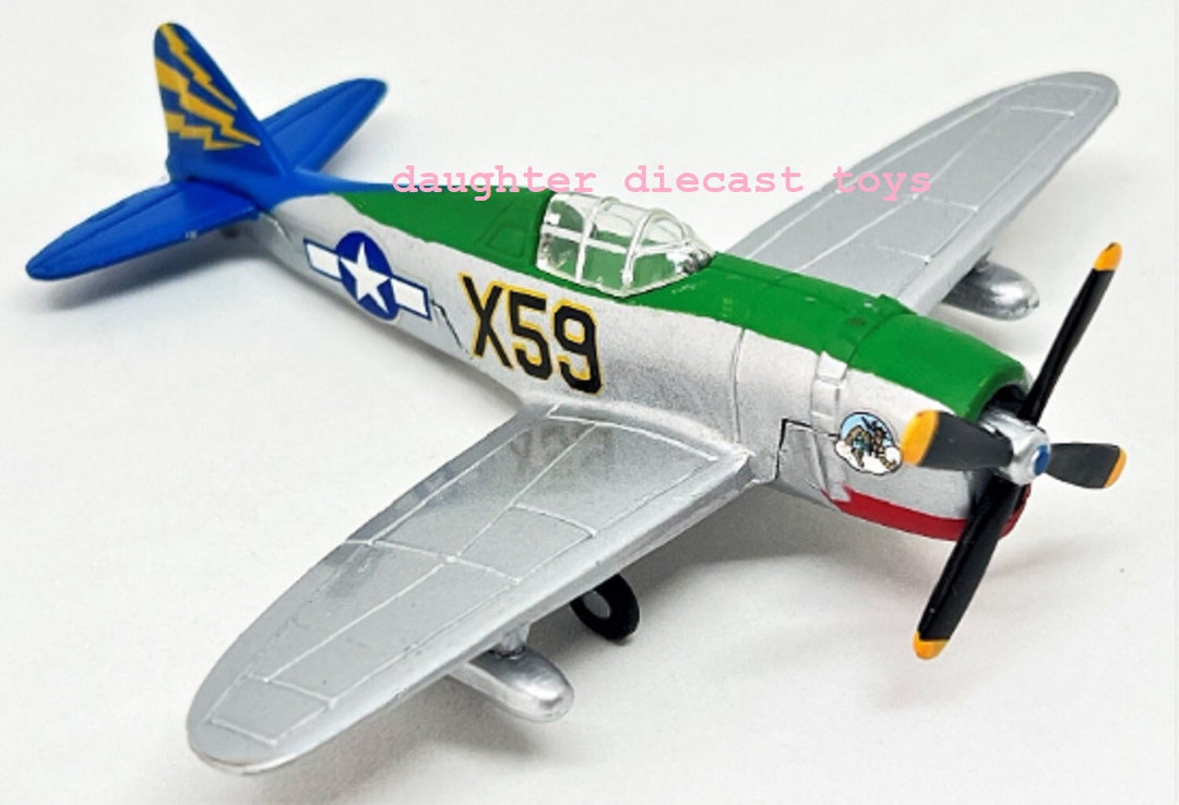 USAAAF P-47 Razorback-adult Collector/diecast Metal Airplane! Wonderful ...