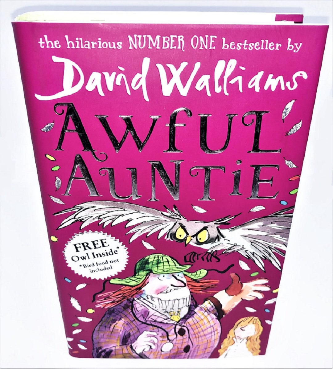 AWFUL AUNTIE by David Walliams Mint Condition HARDCOVER Book Gift ...