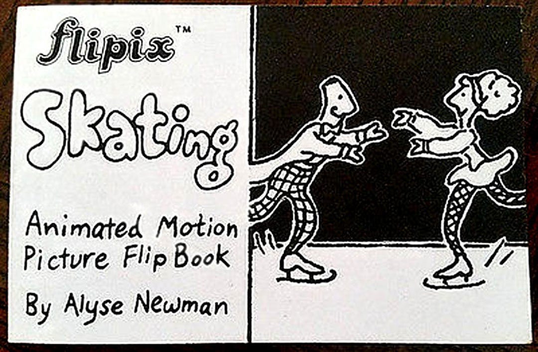 Flipix SKATING Animated Picture FLIP BOOK by Alyse Newman Mint ...