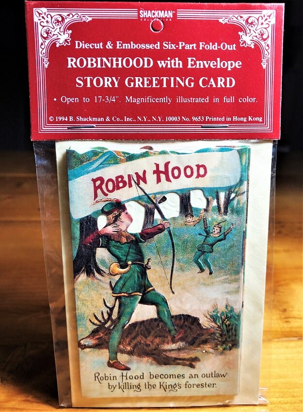 ROBIN HOOD Victorian Tabletop Decoration Display Mint - Etsy