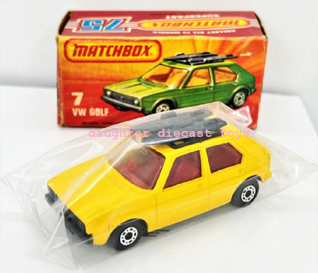 Vintage 1978 Matchbox Superfast No. 7 V.W. GOLF - MINT Condition ...