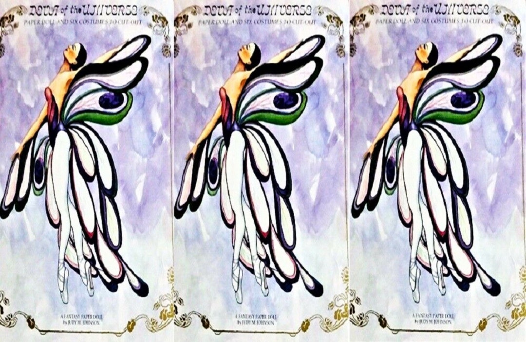 Lot of 3 Deva of the Universe FAIRY Fantasy PAPER DOLL Books Beautiful ...