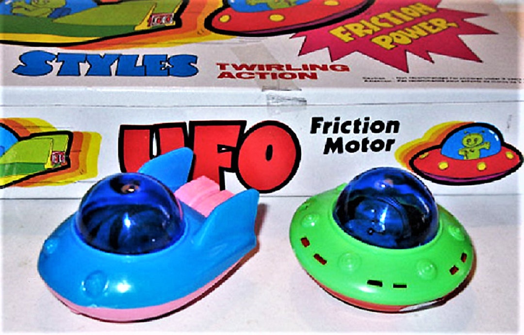 Vintage UFO FRICTION TOY S (lot of 12) Mint in Retail Box - Perfect ...