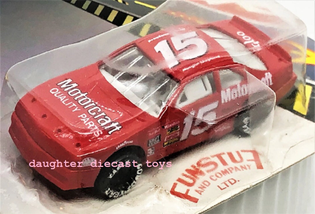 Vintage 1992 MORGAN SHEPHERD Stock CAR #15 Motorcraft 1/64 Diecast ...