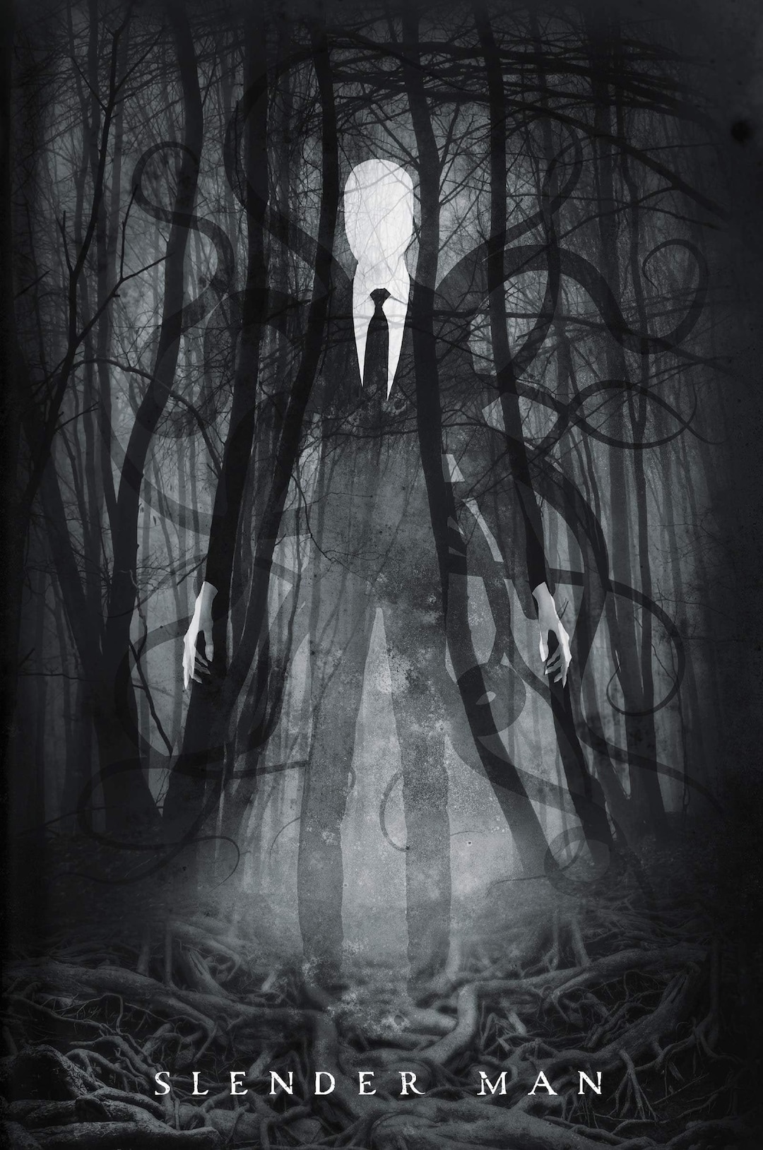 SLENDER MAN Mint Condition Book, Dark Fantasy, Chilling, Eerie Thriller ...