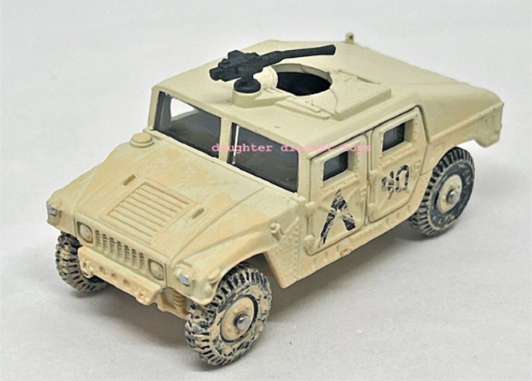DESERT STORM HUMVEE on Showcase Display Stand-adult Collector Model ...