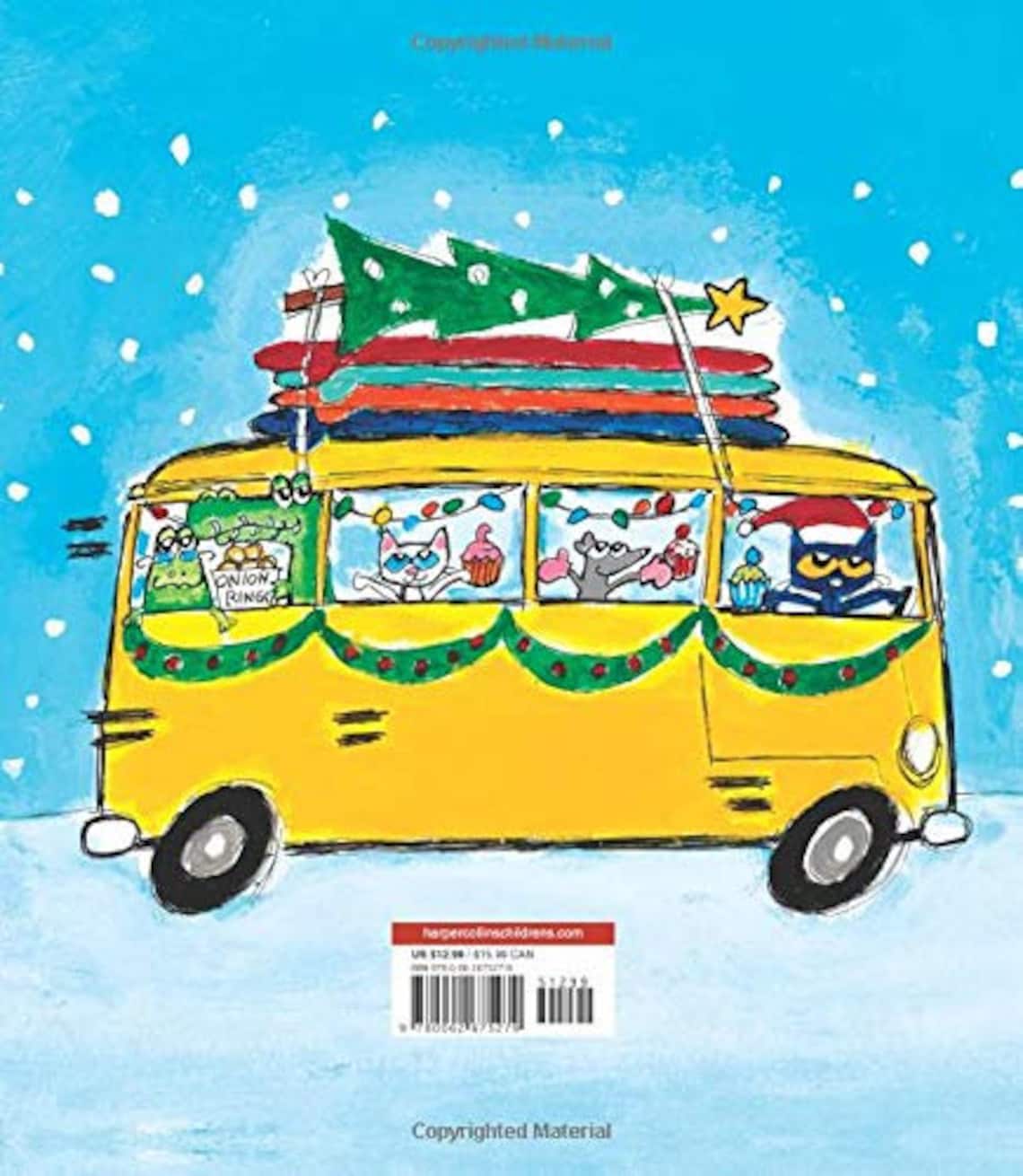 Pete the Cat: 12 GROOVY Days of CHRISTMAS BIG Hardcover - Etsy