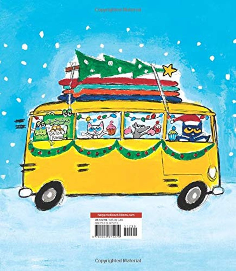 Pete the Cat: 12 GROOVY Days of CHRISTMAS BIG Hardcover - Etsy