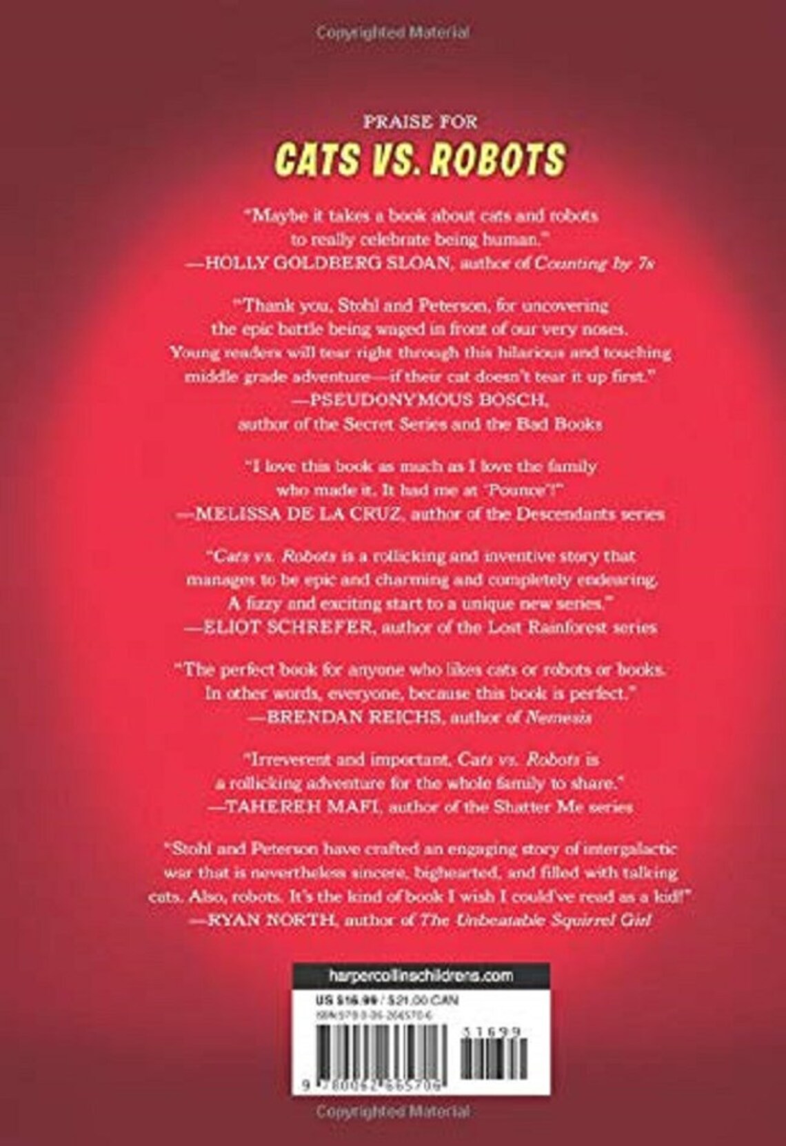 CATS VS. ROBOTS "this is War" - Pristine Condition Hardcover Adventure ...