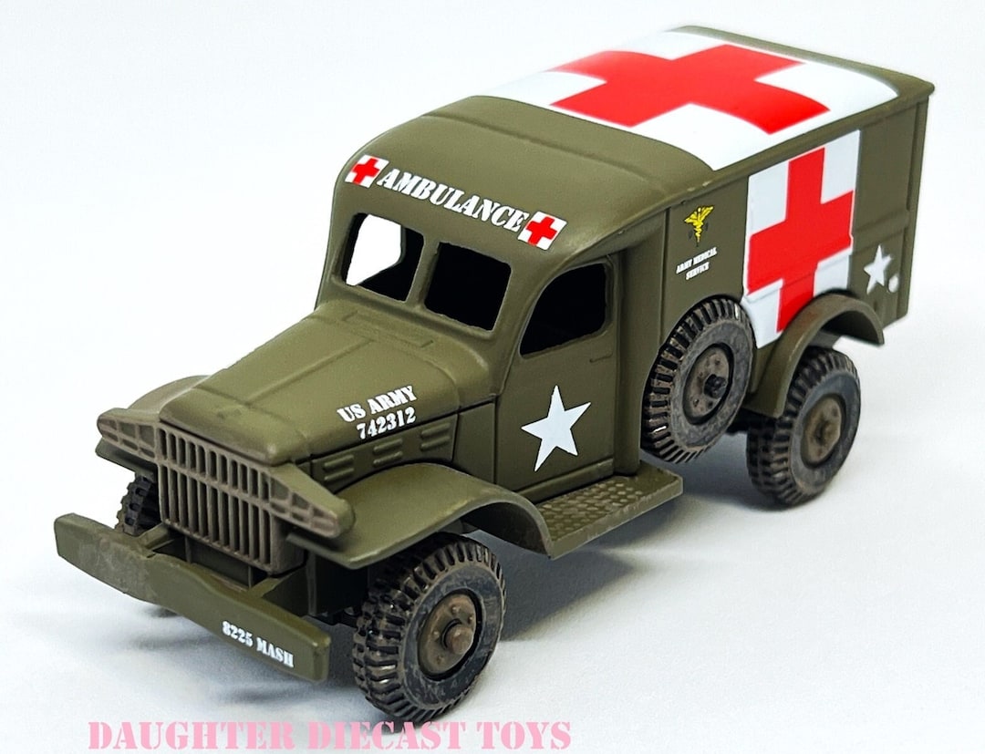 ARMY MASH AMBULANCE -adult Collector Model-heavy Diecast Metal Replica ...