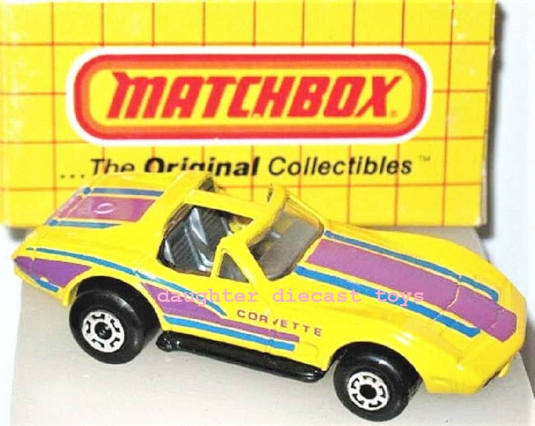 1979 CORVETTE T TOP Vintage Matchbox Pristine Condition! Diecast Metal ...
