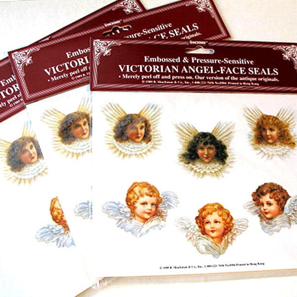 Victorian Angel Stickers - Etsy