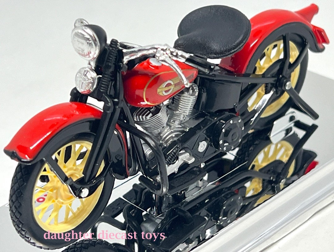 Harley Davidson Vintage 36' KNUCKLEHEAD Motorcycle-diecast Adult ...