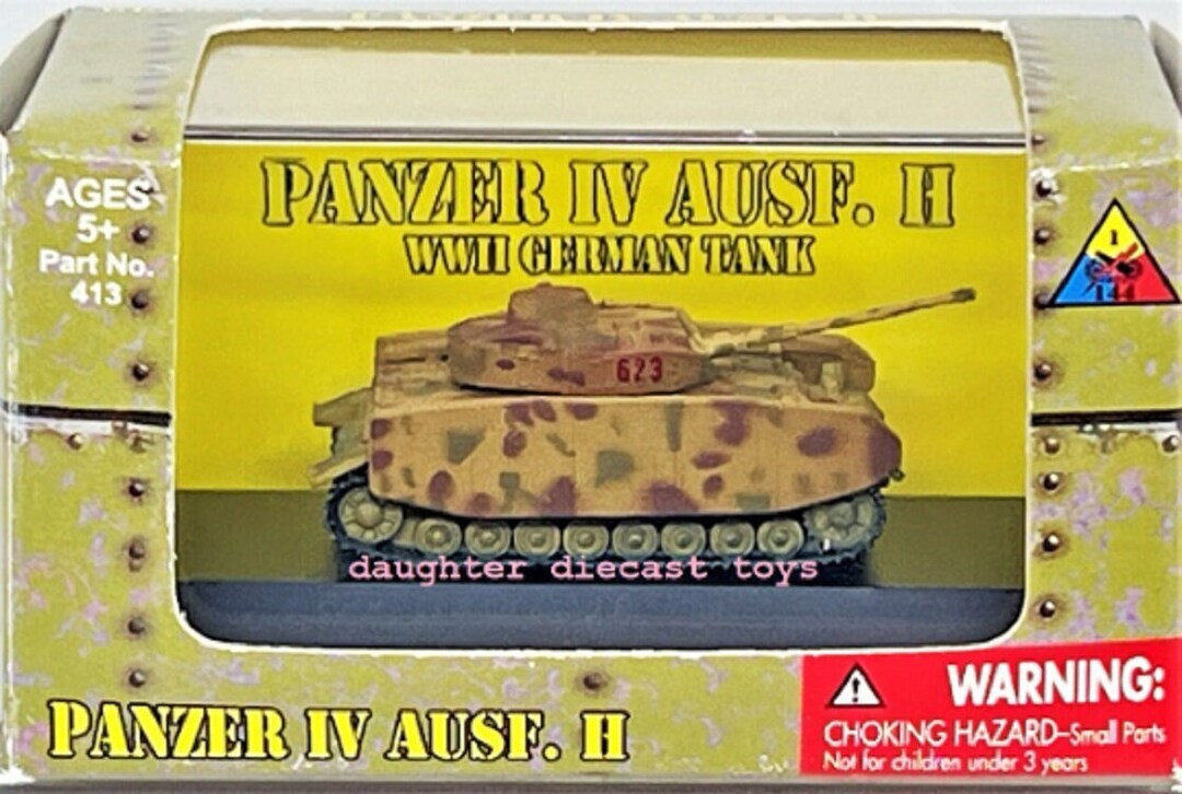 WWII German PANZER TANK 1:144 Scale-intricate Mini-replica Pristine ...