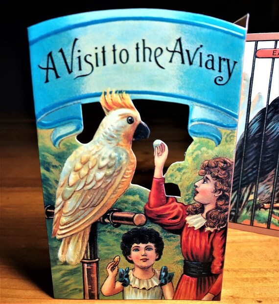 A VISIT to the AVIARY Victorian Tabletop Decoration Display | Etsy