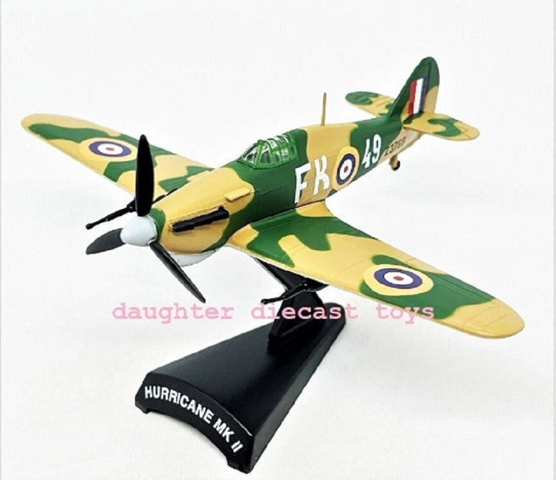Vintage W.W.I.I. RAF FIGHTER Airplane-heavy Diecast Metal-adult ...