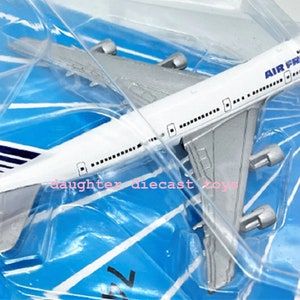 Vintage 1988 AIR FRANCE AIRLINES 747 Hard to Find Jet Airplane, Diecast ...
