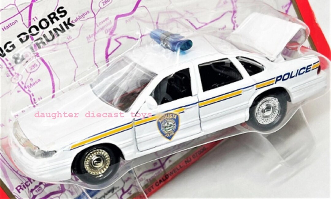 AUGUSTA GEORGIA State Capital POLICE Car - Ford Crown Victoria -mint ...