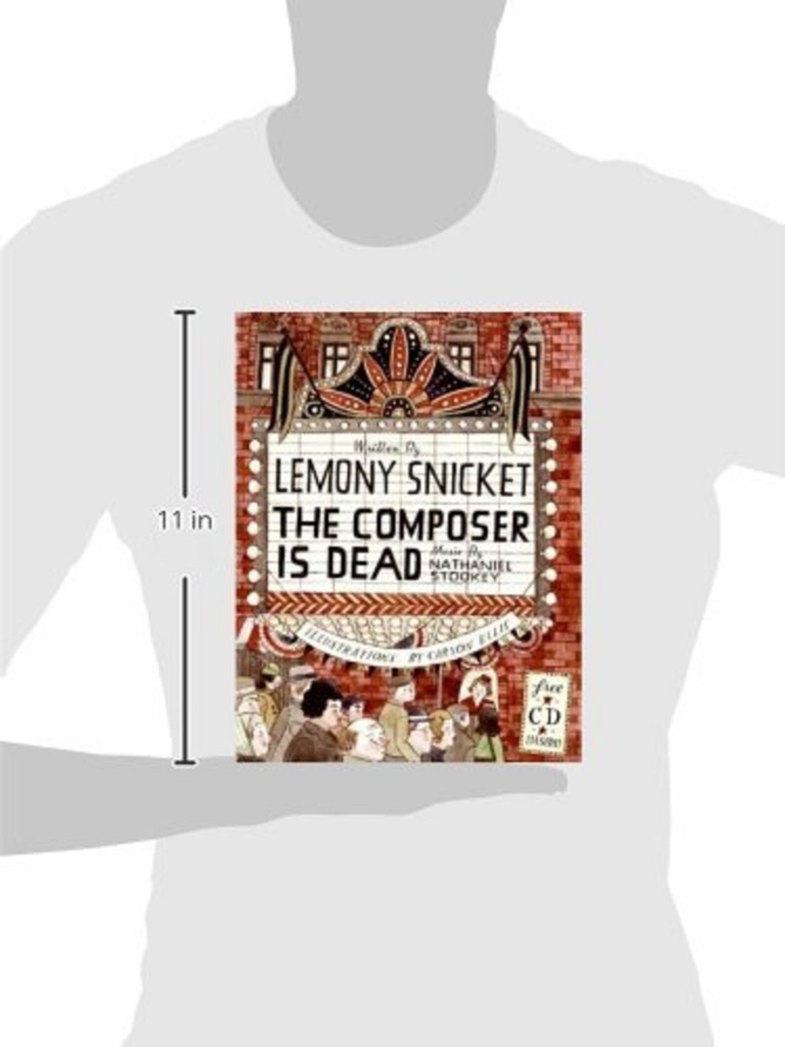 The Composer is Dead Hardcover Book W/bonus CD by Lemony - Etsy