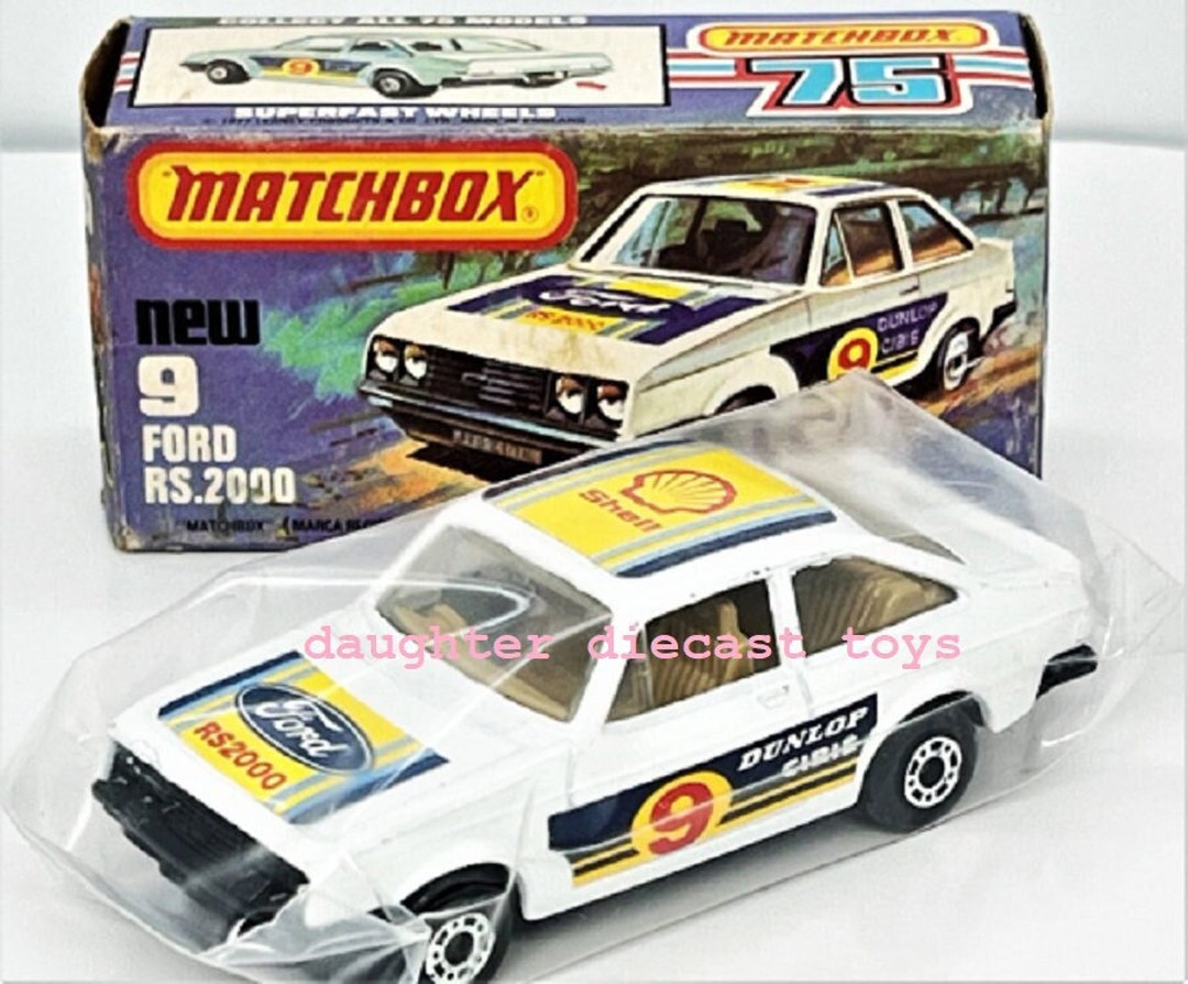 Vintage 1978 Matchbox Superfast No. 9 FORD RS.2000 - MINT Condition ...