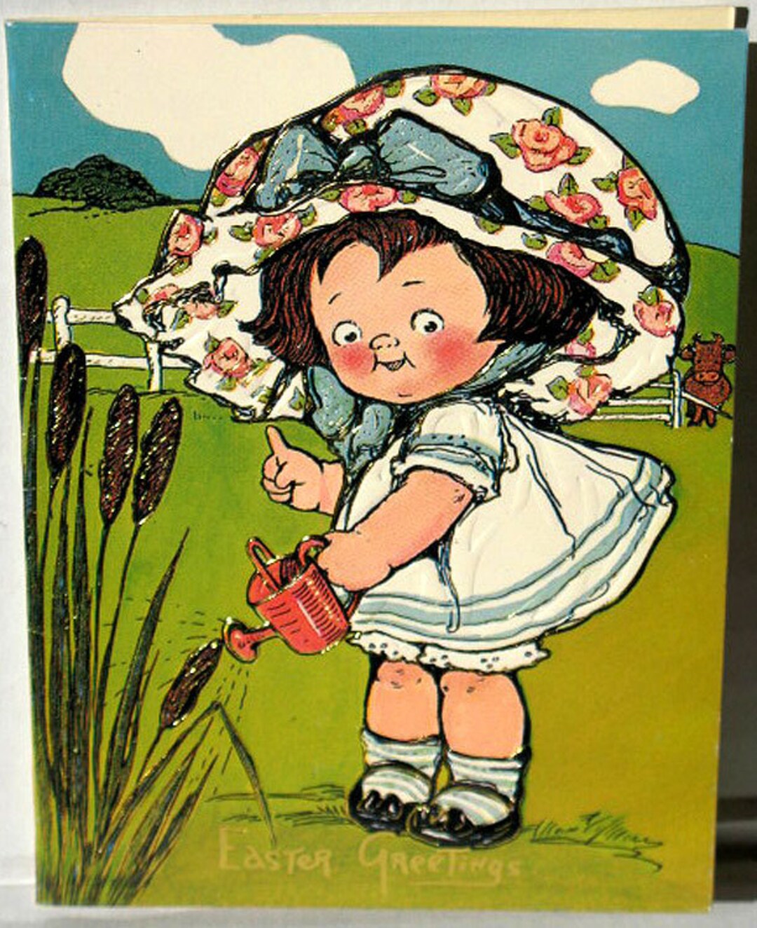 GRACE DRAYTON CHILDREN Easter Greeting Card Nos Shackman We Ship ...