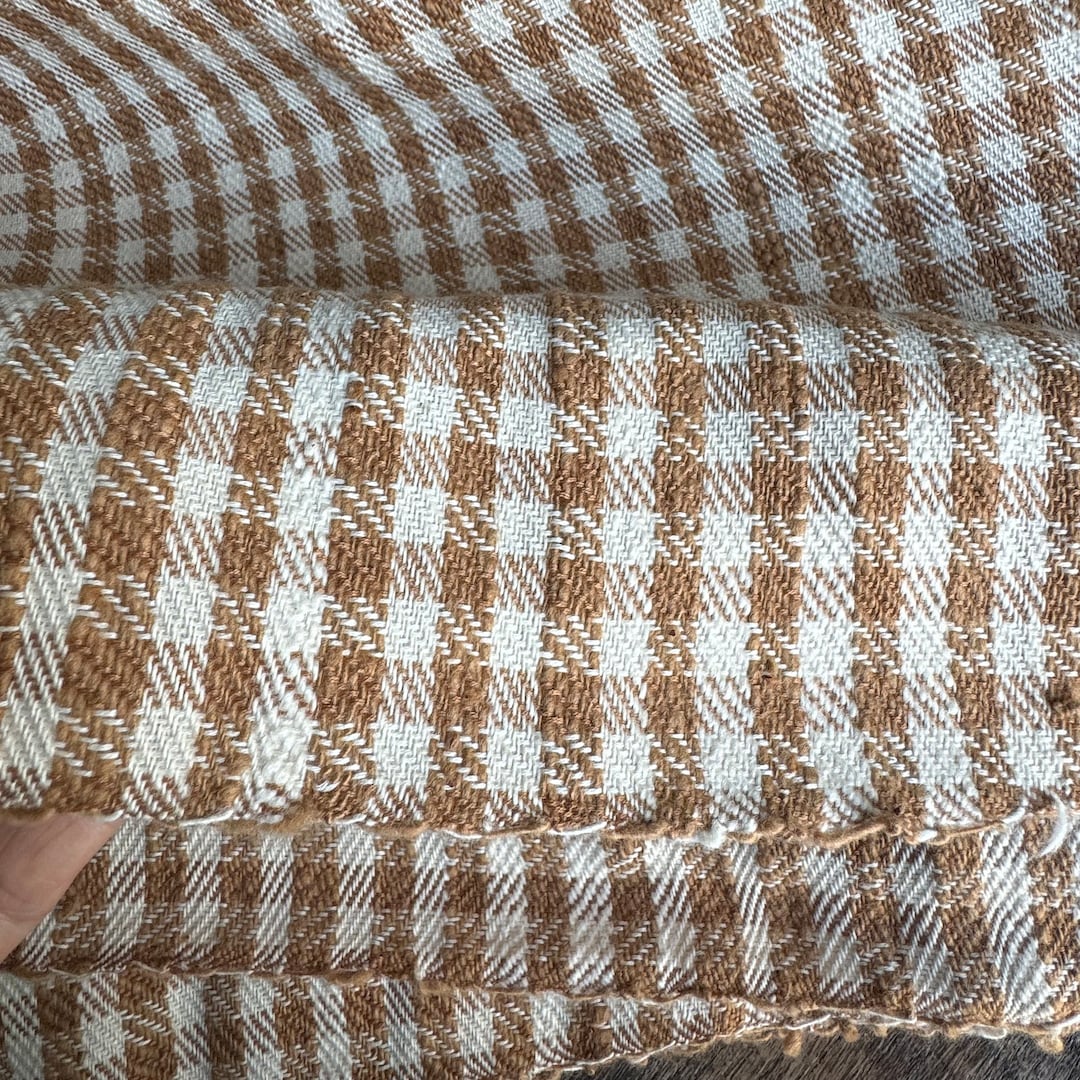 Chiang Mai Native Cotton Hand Woven Fabric, Natural Cotton , Thick and ...