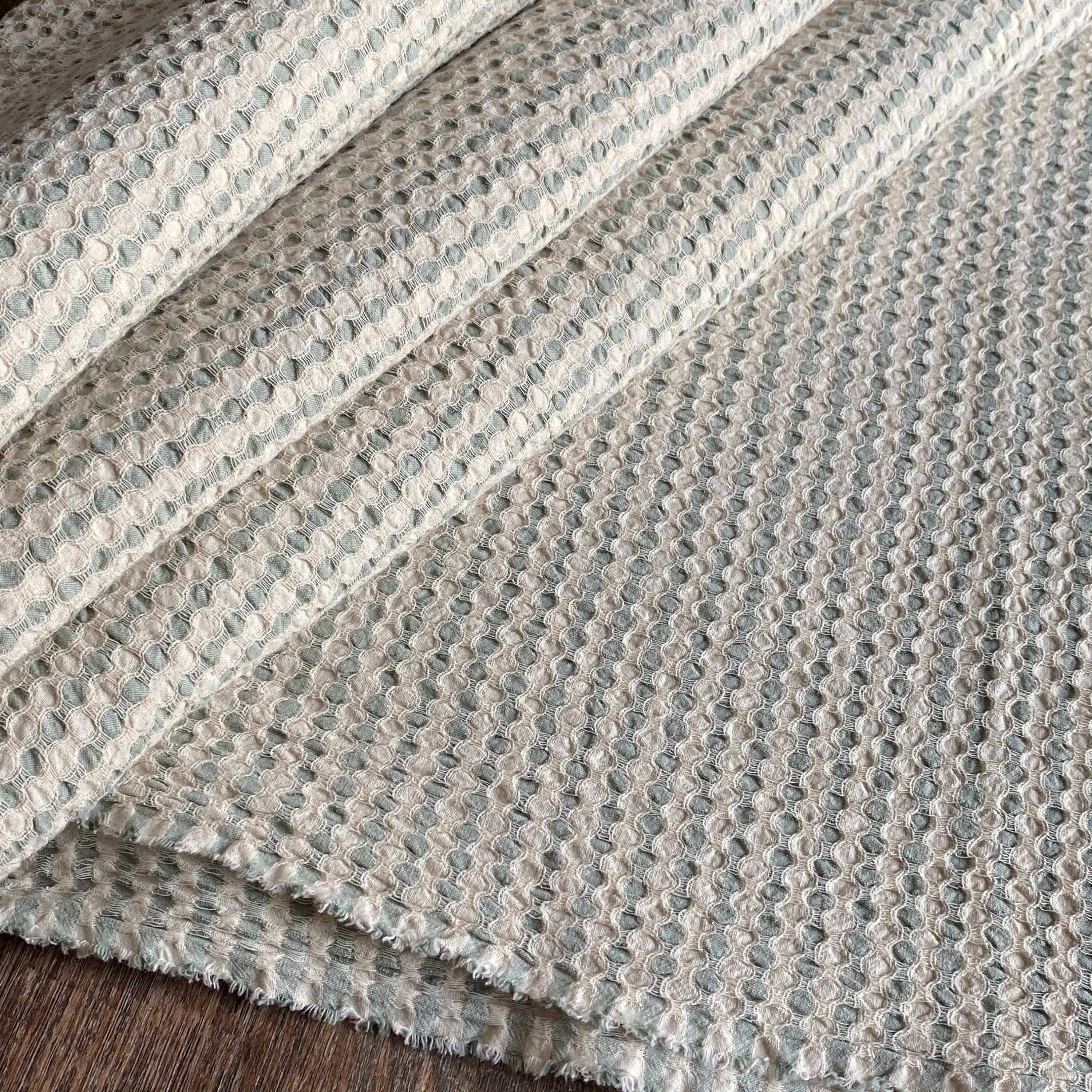 The Chiangmai Native Cotton Fabric, Natural Cotton Light Green Cool ...