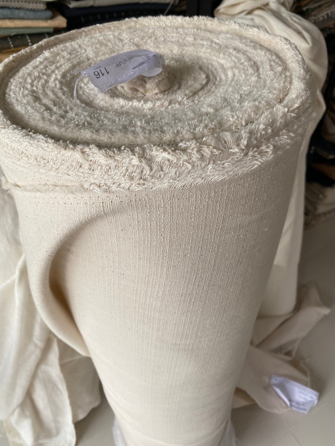 Chin Chin , 45" Wide ,natural Chiangmai Native Cotton ,natural Cotton ...