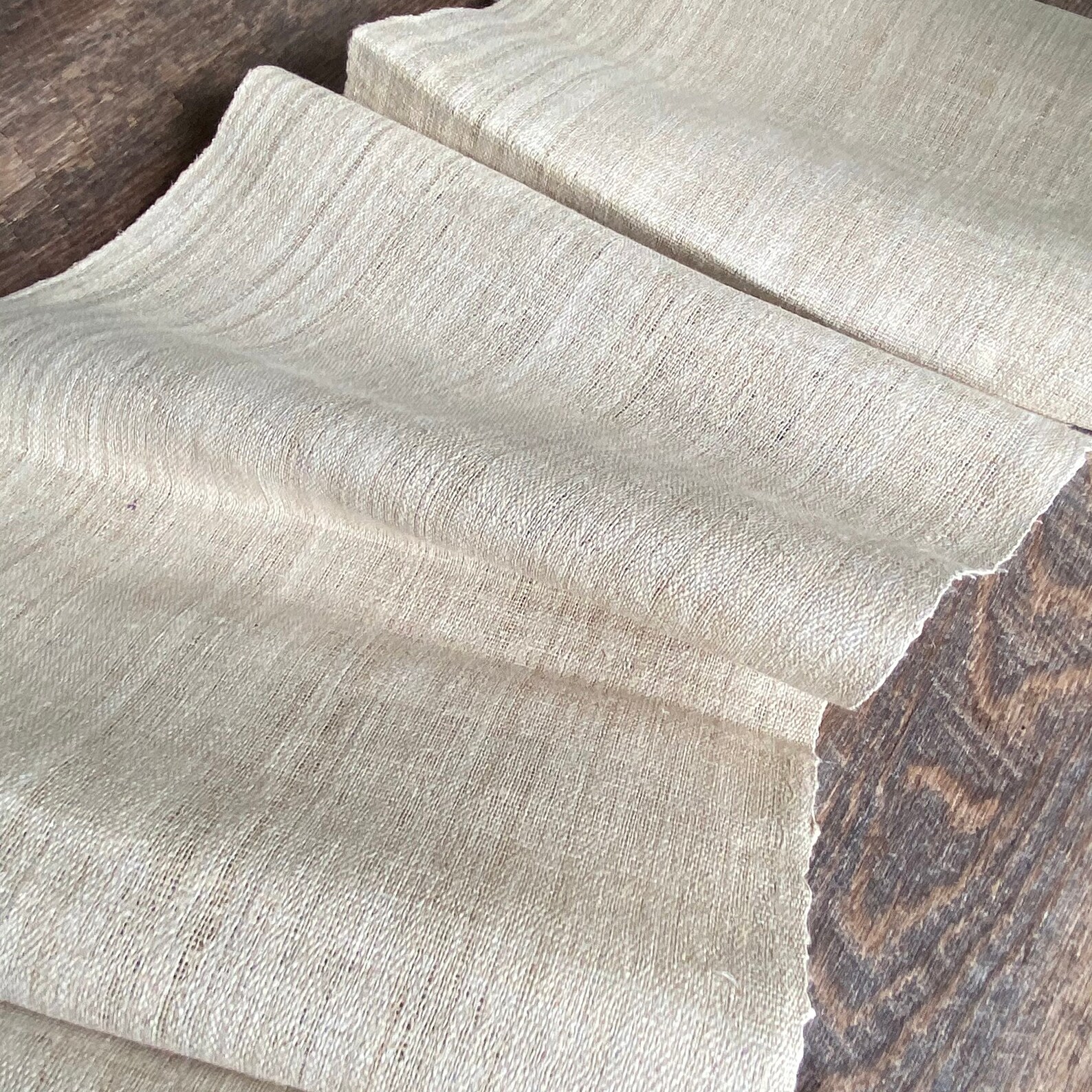 Handwoven Hmong Natural Hemp Fabric Beautiful Hemp - Etsy