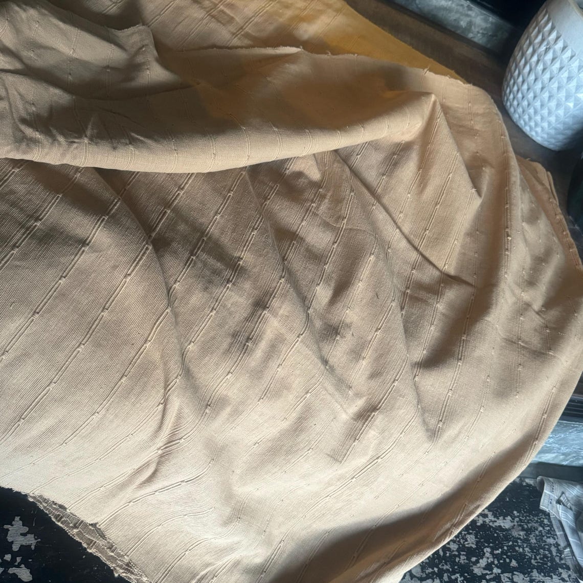 Caramelo , Chiangmai Native Cotton Fabric, Natural Cotton , Thick and ...