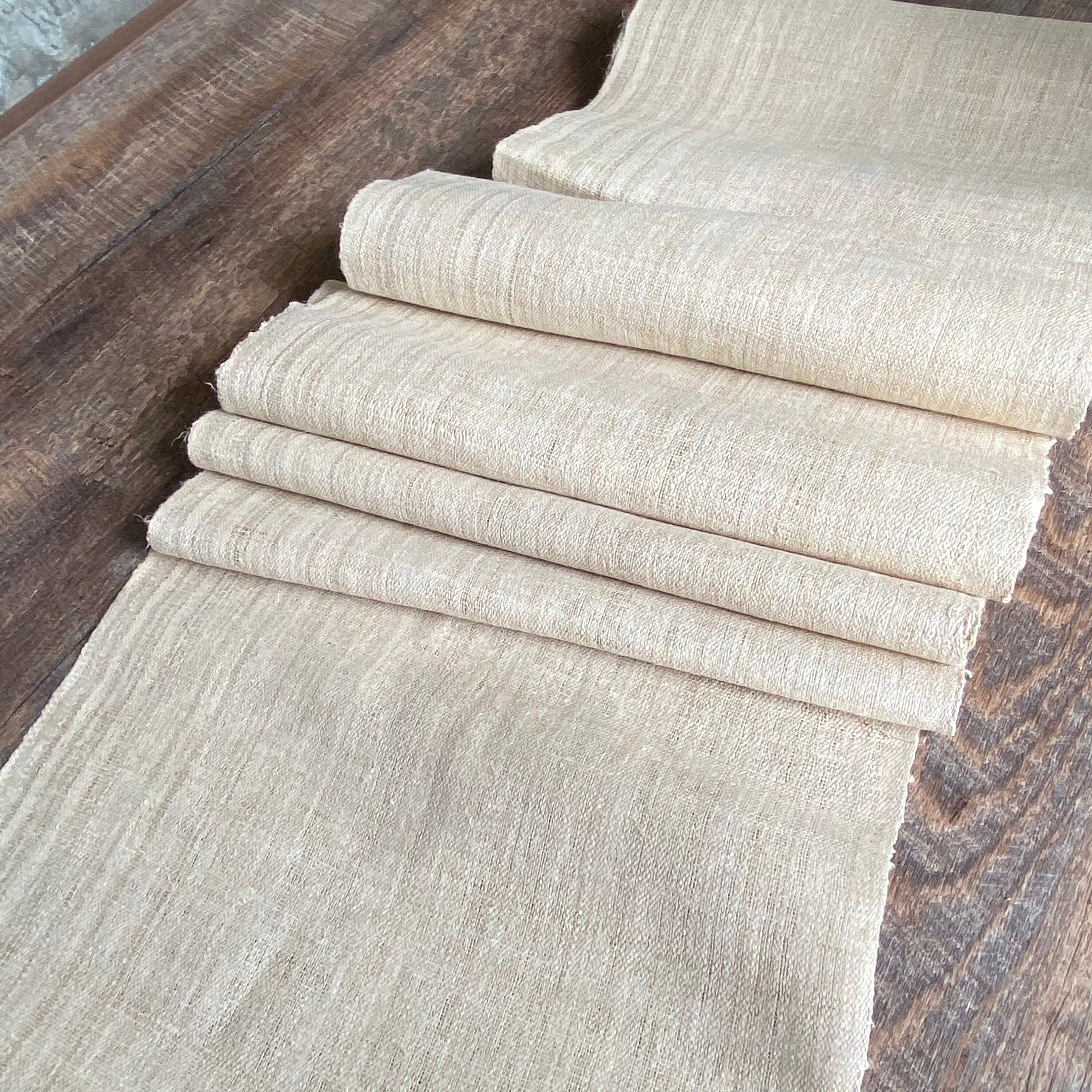 Handwoven Hmong Natural Hemp Fabric Beautiful Hemp - Etsy