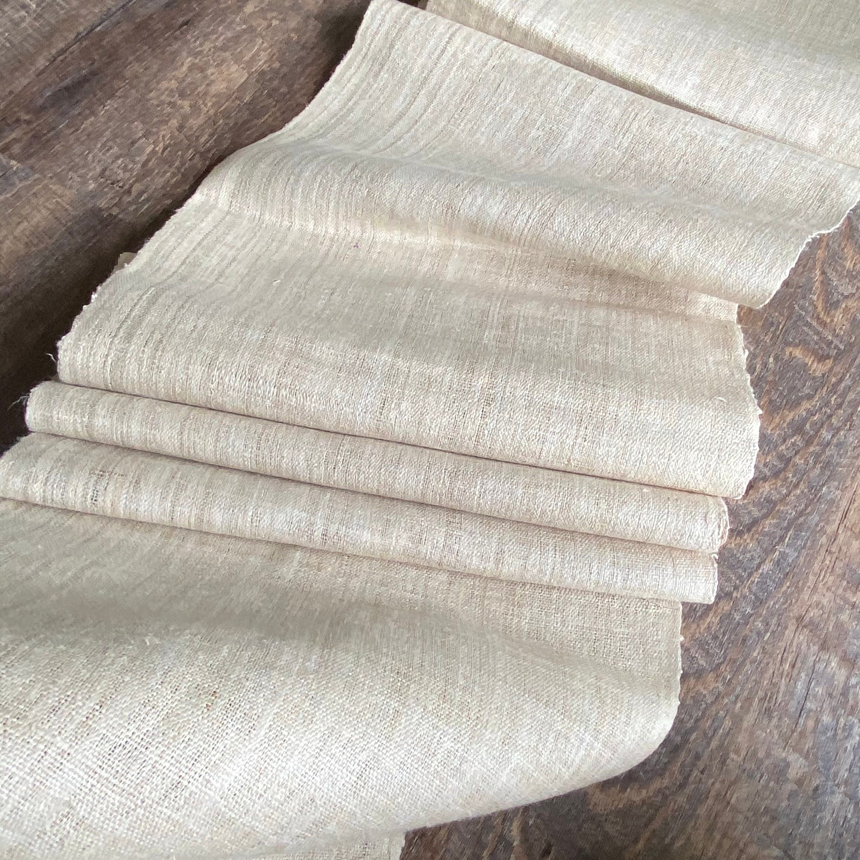 Handwoven Hmong Natural Hemp Fabric Beautiful Hemp - Etsy