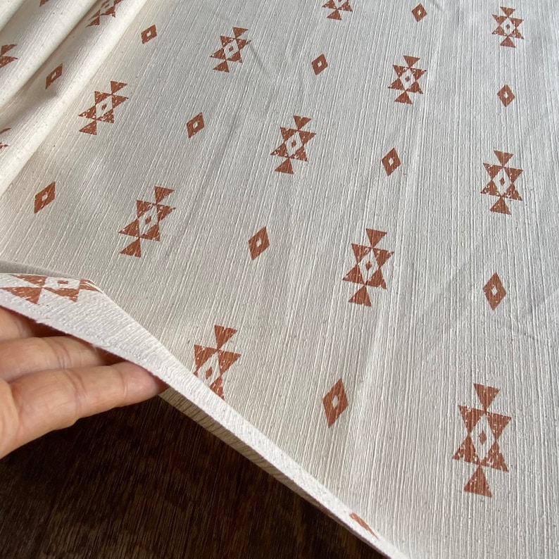 The Chiang Mai Native Cotton Fabric Natural Cotton golden - Etsy