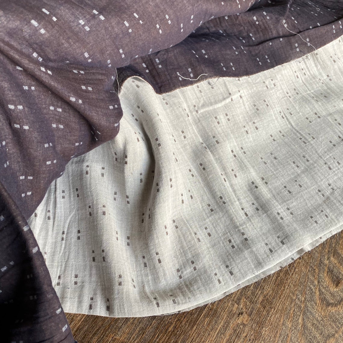 El tejido de algodón nativo de Chiangmai algodón natural de - Etsy España