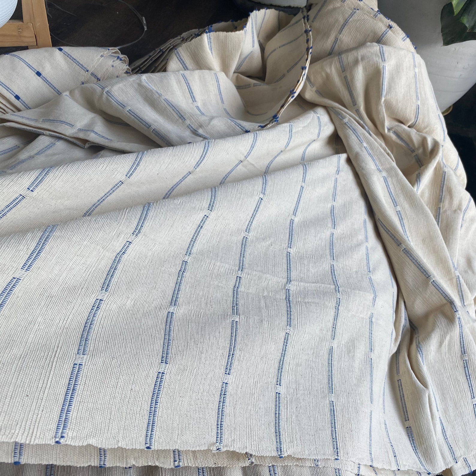 Chiang Mai native cotton fabric natural cotton thick and | Etsy