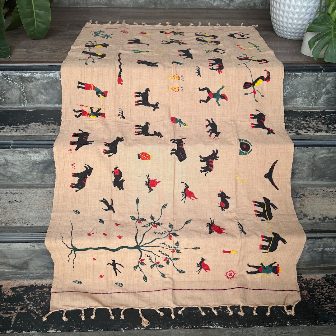 The Naga Tribal Fabric, Naga Blanket ,embroidery, Ethnic Naga Hand ...