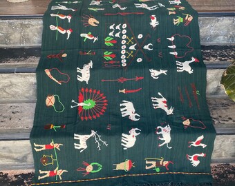 The Naga Tribal Fabric, Naga Blanket ,embroidery, Ethnic Naga Hand ...