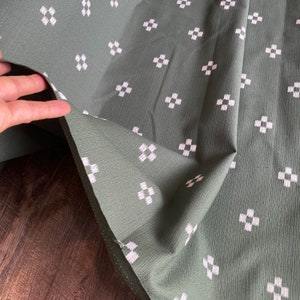 Dark Green,the Chiang Mai Native Fabric, Natural Cotton ,off White ...