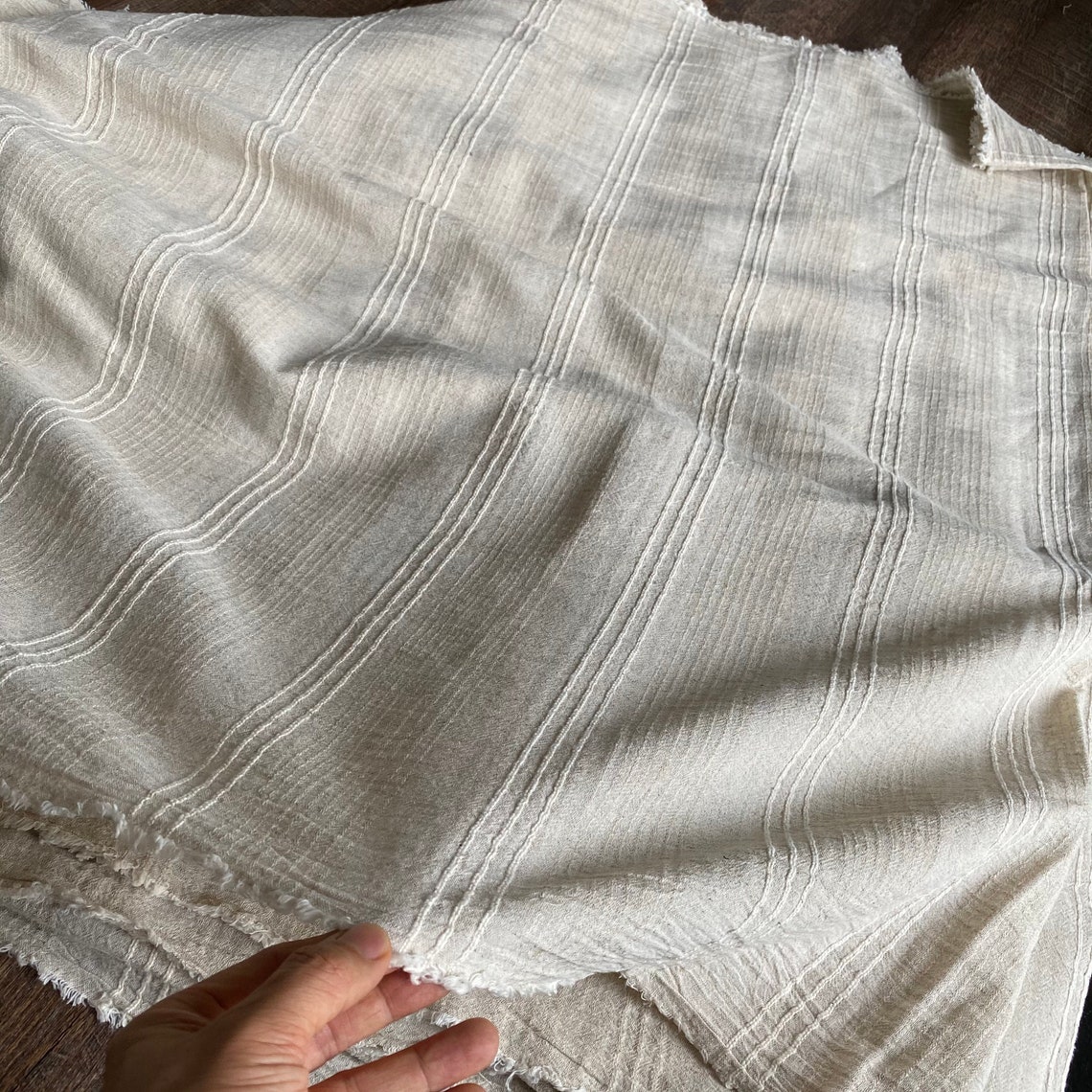 Chiangmai Native Cotton Fabric, Natural Cotton , Thick and Soft Cotton ...