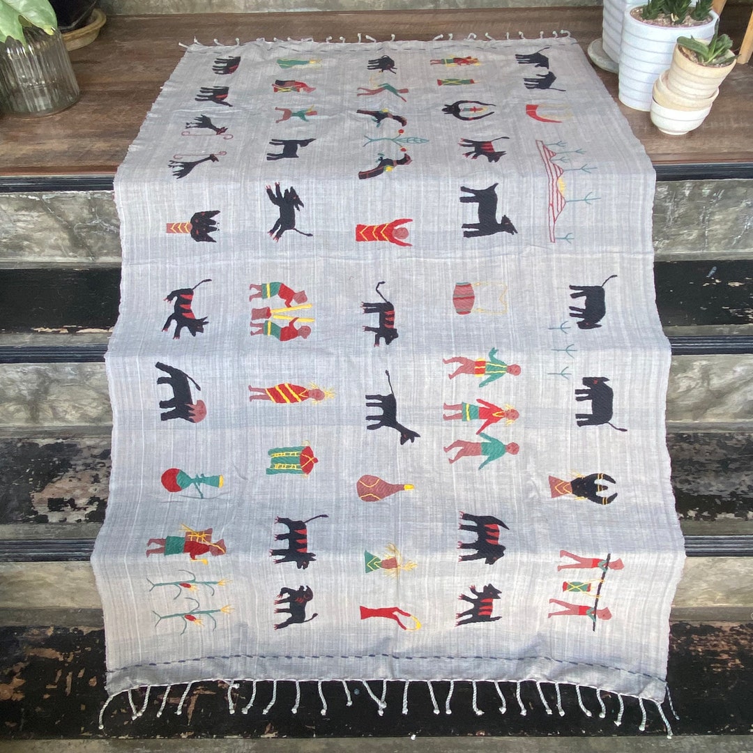 The Naga Tribal Fabric, Naga Blanket ,embroidery, Ethnic Naga Hand ...