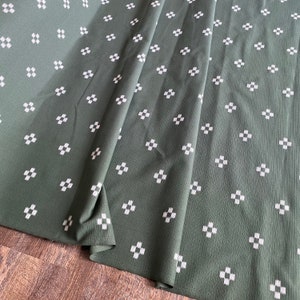 Dark Green,the Chiang Mai Native Fabric, Natural Cotton ,off White ...