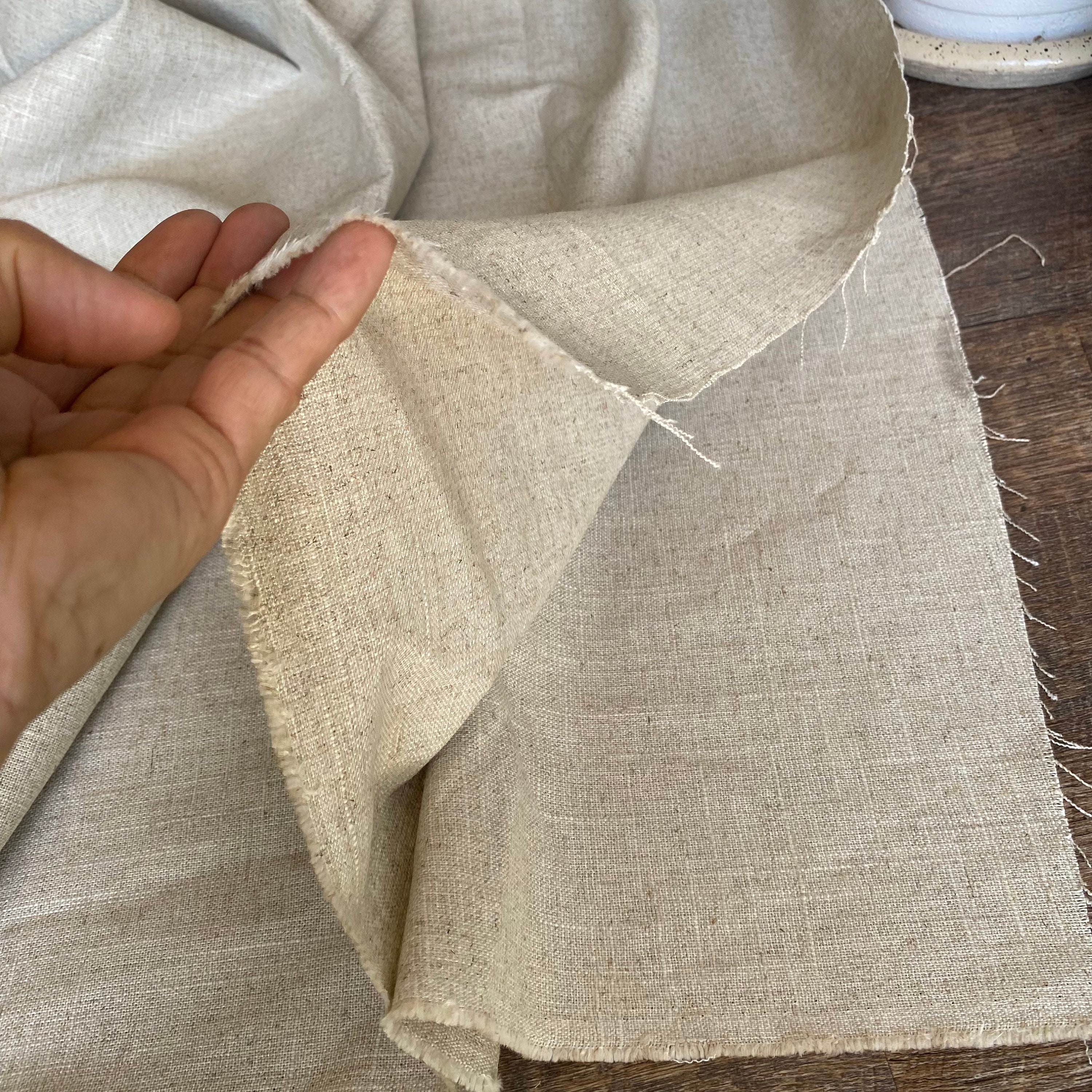 56 Wide Natural Hemp Cotton Blended the Chiangmai Native - Etsy