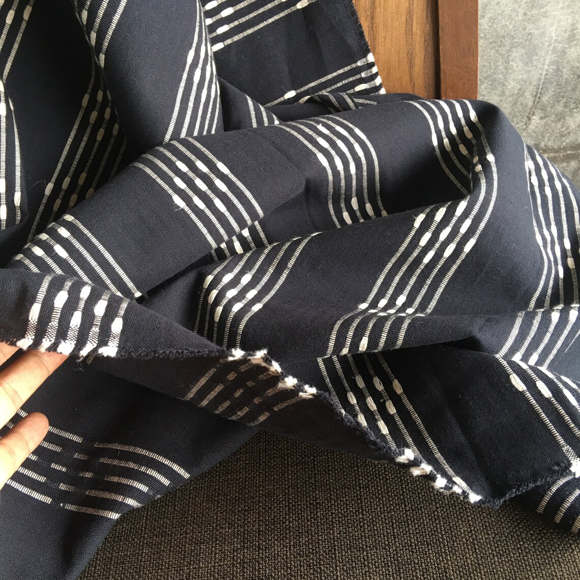 Chiangmai Native Cotton Fabric, Soft Woven Pattern, Sell by the Yard - Etsy