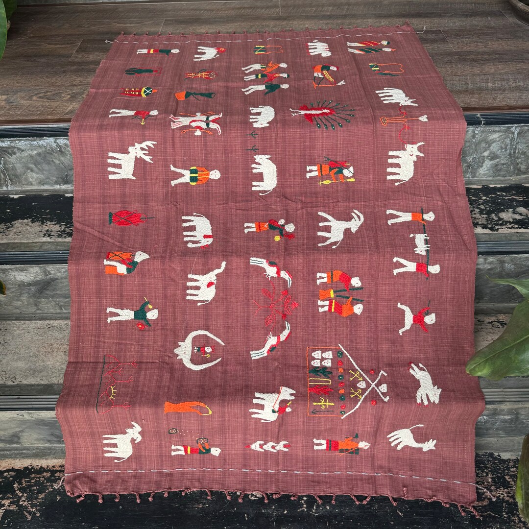 The Naga Tribal Fabric, Naga Blanket ,embroidery, Ethnic Naga Hand ...