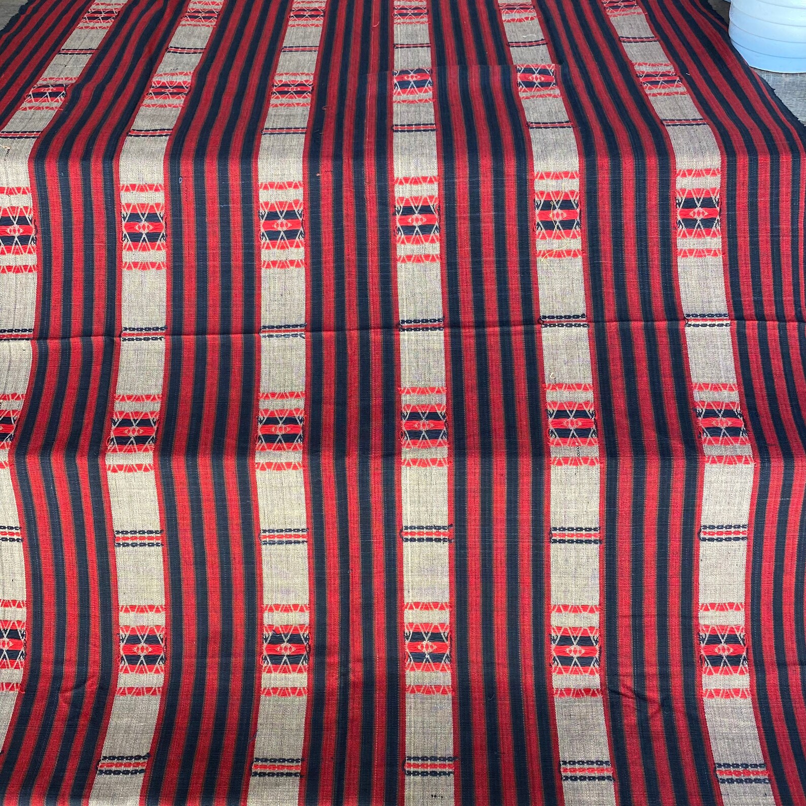 The Naga Tribal Fabric Naga Blanket ethnic Naga Hand Loomed - Etsy